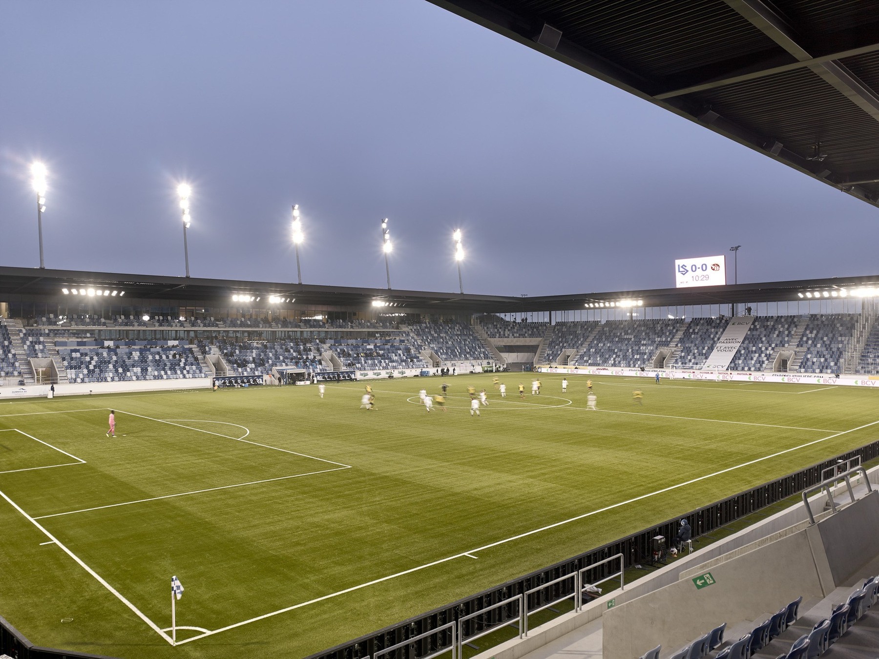 New Stadium Meet The Cut Corners Of Lausanne s Tuili re StadiumDB