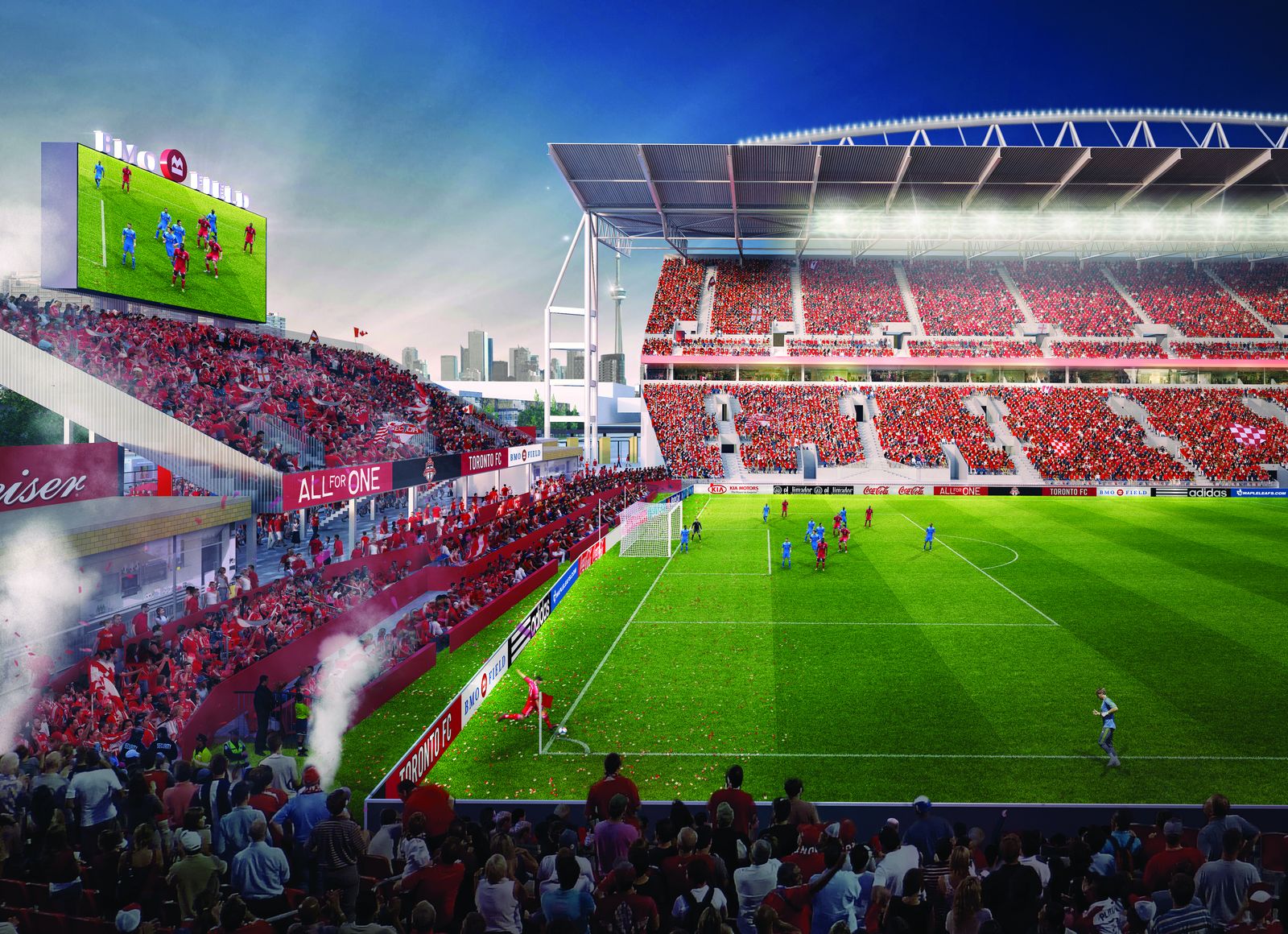 Design BMO Field StadiumDB