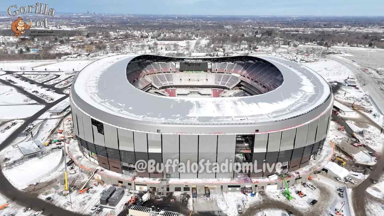 USA: Last snow at Highmark Stadium. Bills gear up for $2.1 billion new home – StadiumDB.com